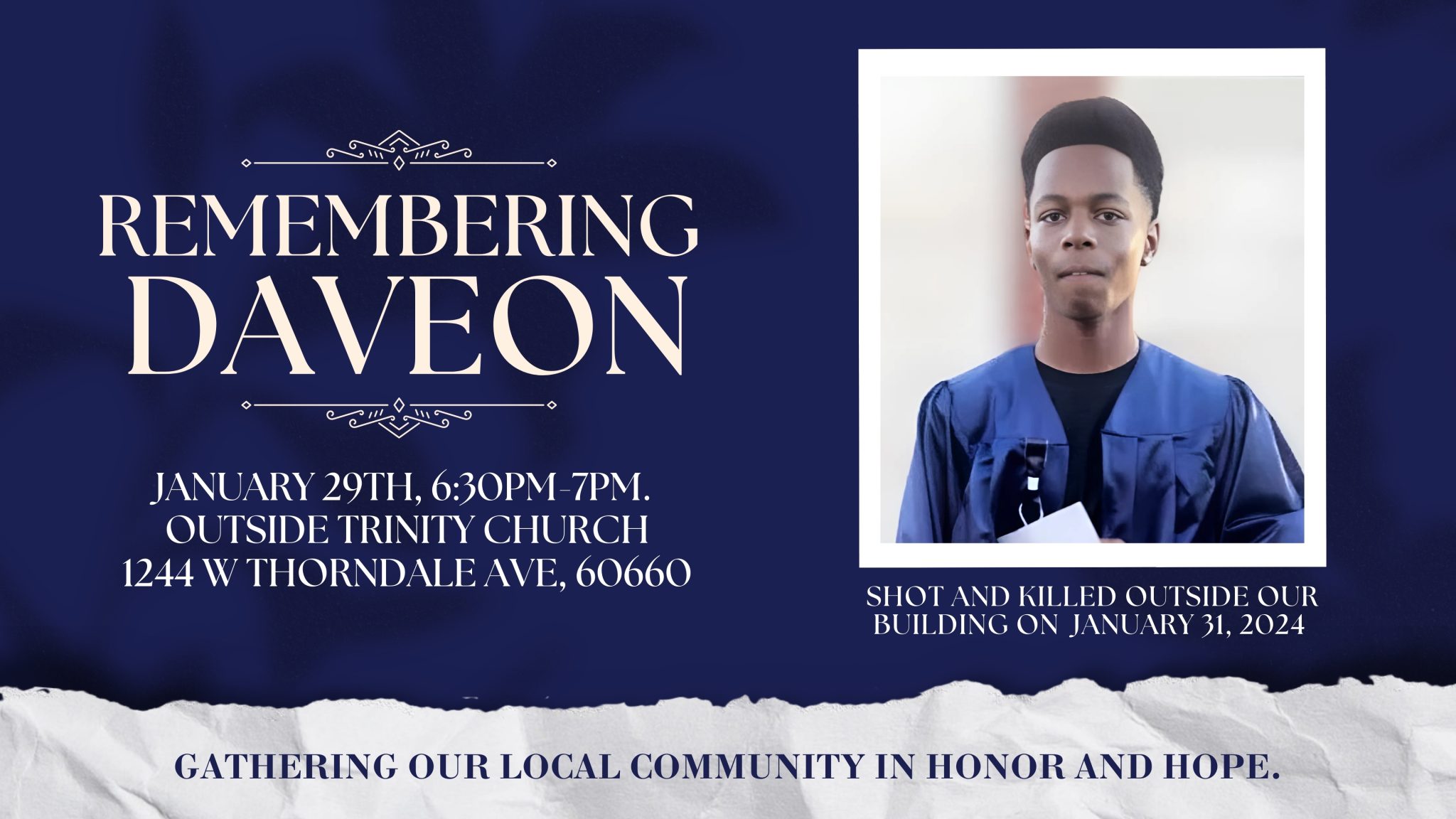Remembering Daveon